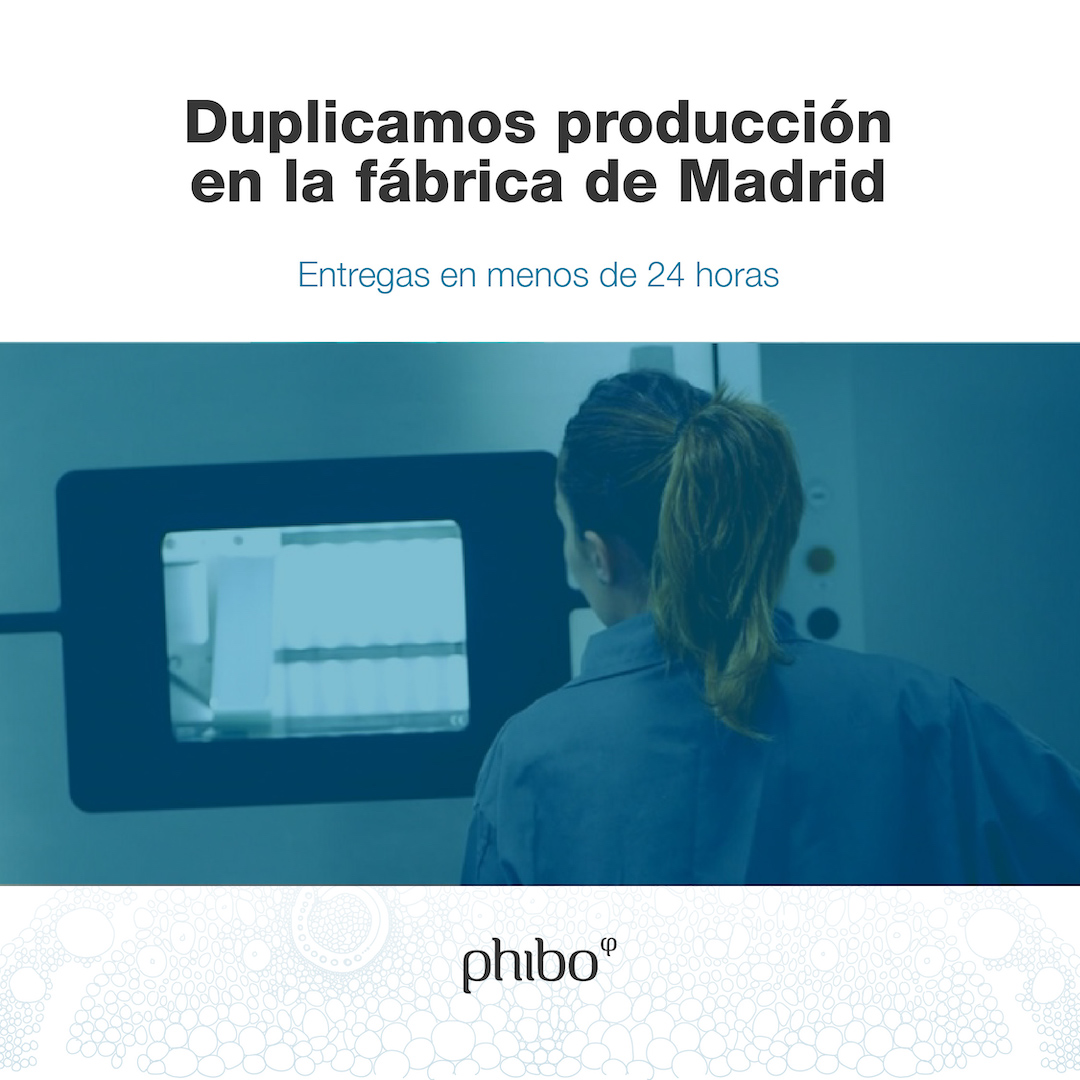 Grupo Phibo duplica la producción en su fábrica de Madrid